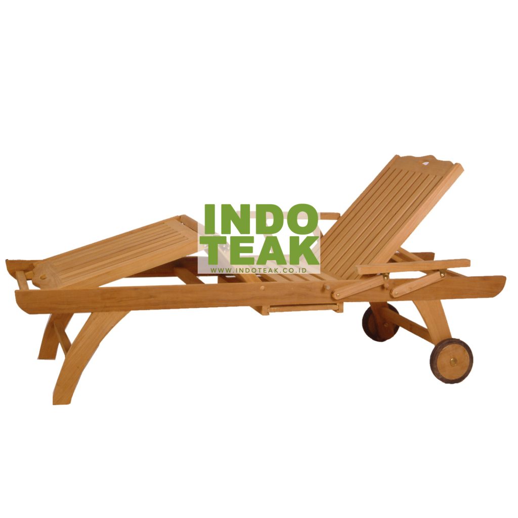 Garden Furniture Suppliers Teak Laguna Sun Lounger With Arms And Wheels Used Premium Teak Wood ...